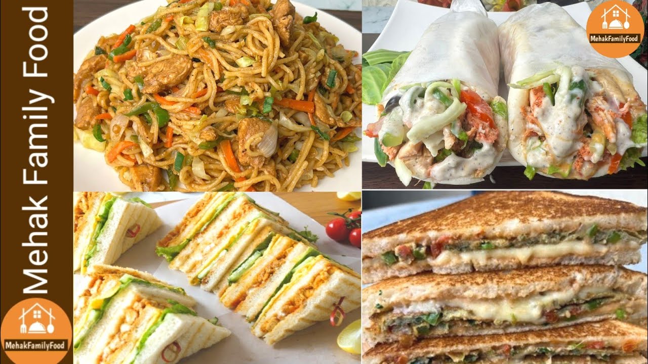 4 Mouthwatering Iftar Recipes by (Mehak Family Food) - YouTube