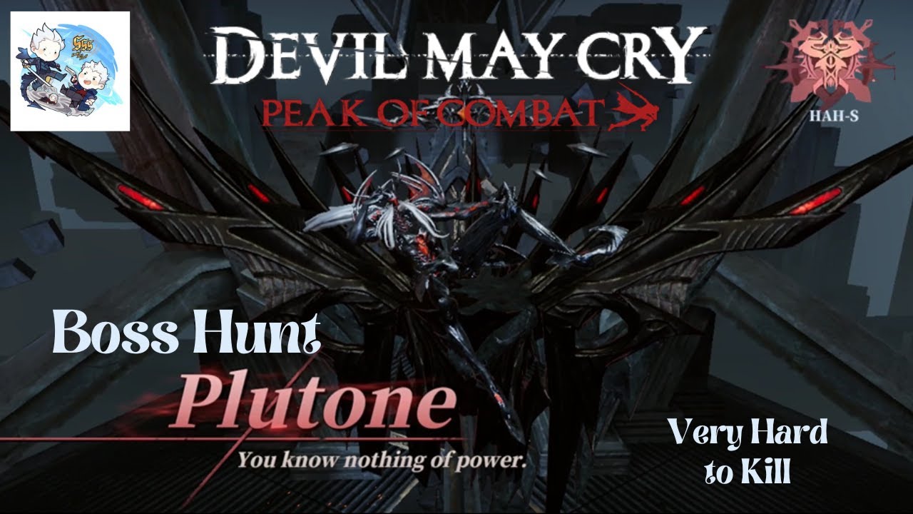 DMC: Peak of Combat | Dante | Vergil | Boss Hunt | Plutone | HAH-S ...