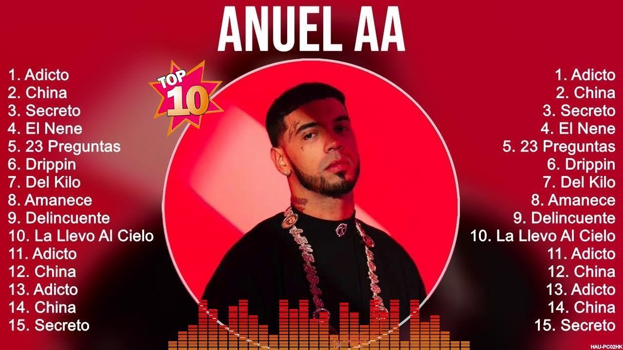 Anuel AA Top Hits Popular Songs Top 10 Song Collection - YouTube