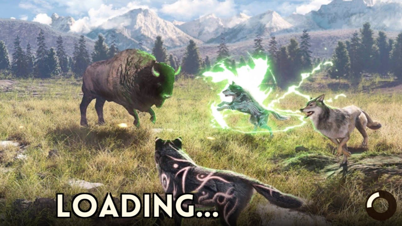 The Wolf Simulator.. Hunting At Wild Tundra.. CastleCloop - YouTube