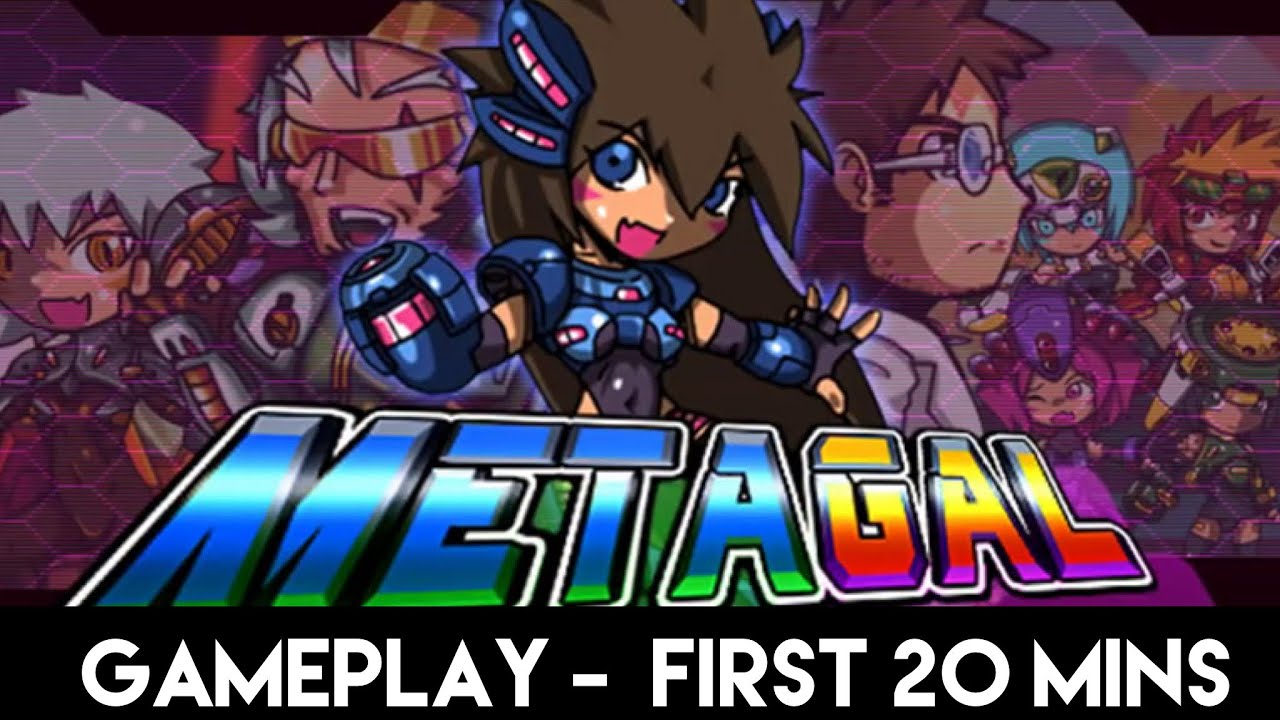 METAGAL Gameplay - PS Vita (also on PS4 and Nintendo Switch) - YouTube