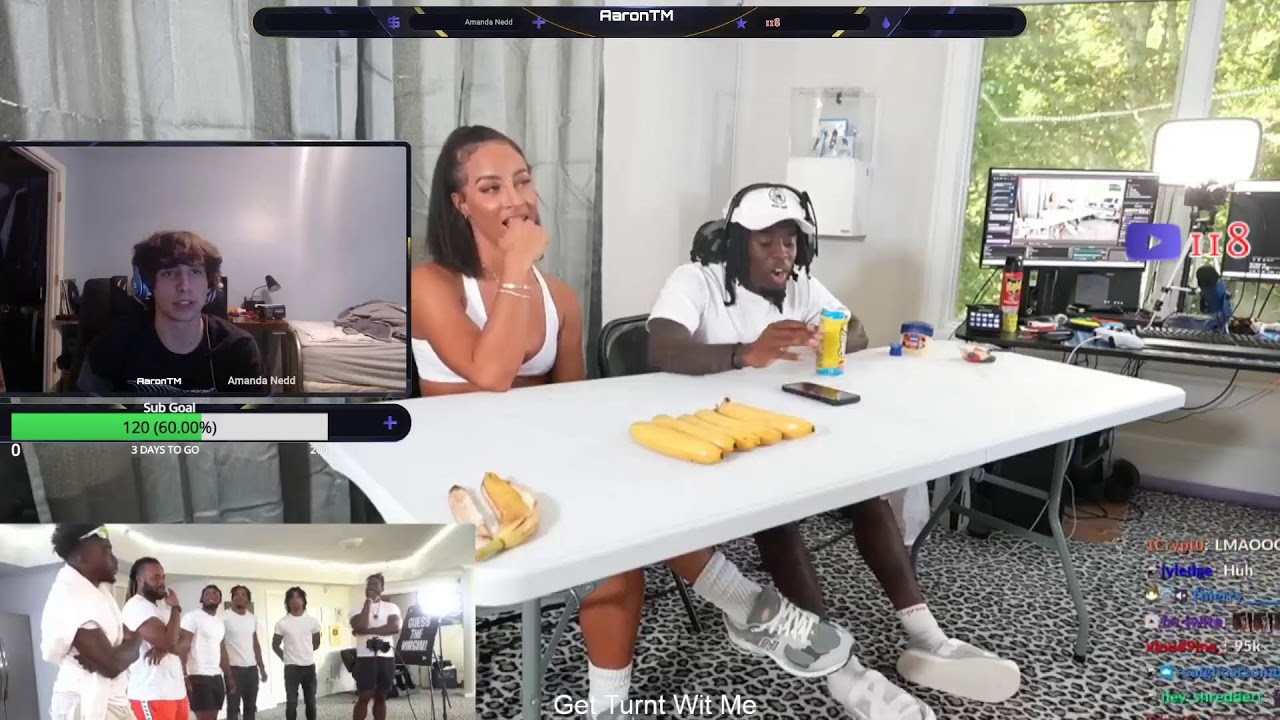 Reacting To Kai Cenat X Teanna Trump Blind Mask Date Youtube