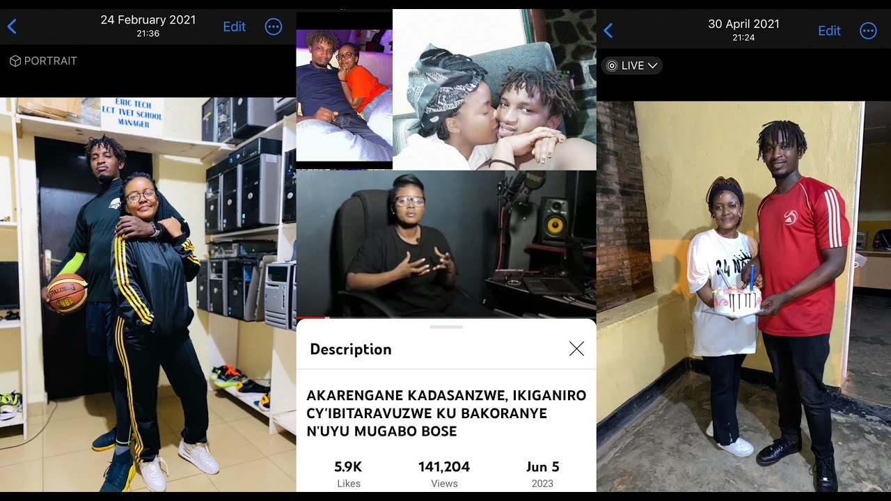 ABAYO Sandrine Yvette na REDBLue JD ||Ubusambanyi n'andi mabanga ...