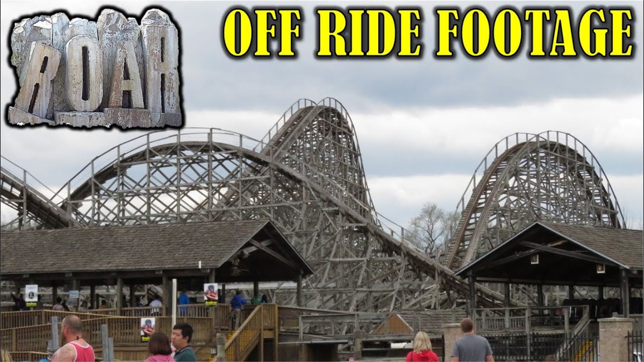 Roar at Six Flags America Off-Ride Footage (No Copyright) - YouTube