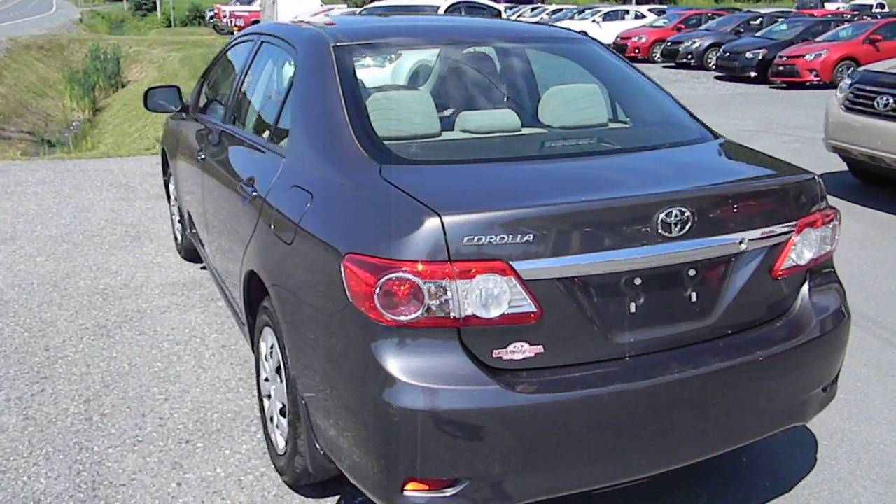 Toyota Corolla CE 2012 - YouTube