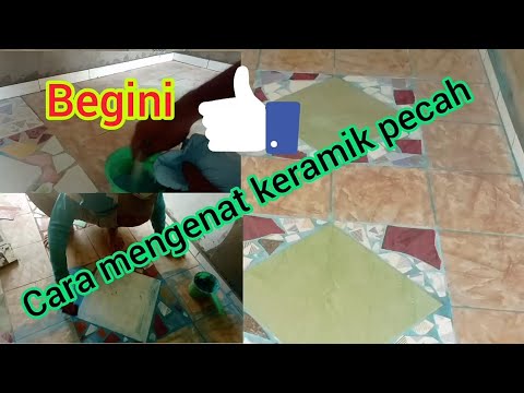 PEMASANGAN KERAMIK PECAH Part 4 - YouTube