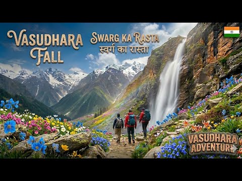 Vasudhara waterfall | most beautiful waterfall in Uttarakhand ...