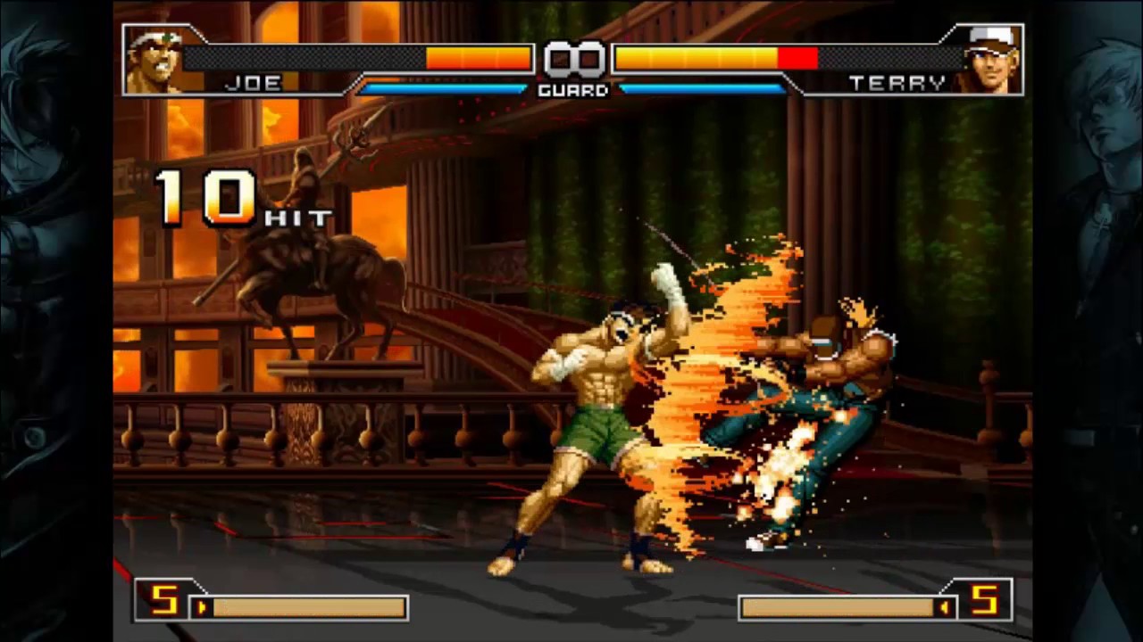 Kof 2002 Um Joe Combos - YouTube