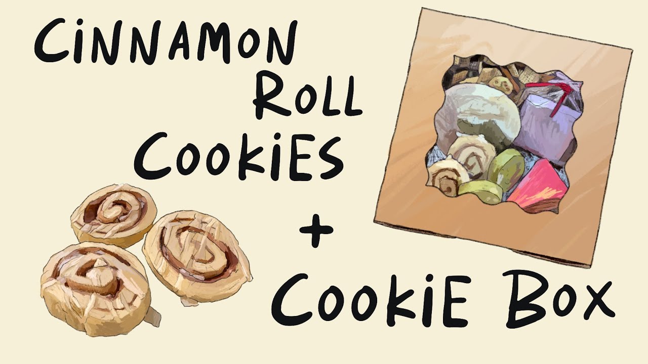 Cinnamon Roll Cookies recipe + Christmas Cookie Box - what I made for ...