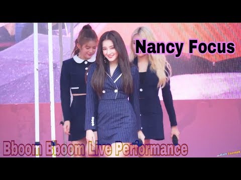Nancy Focus😍😍 Live Performance BBOOM BBOOM - YouTube