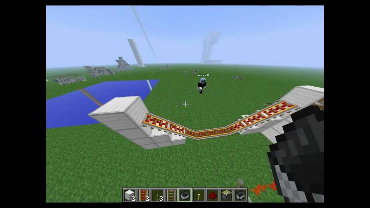 Minecraft - Minecart Perpetual Motion 1.1 - YouTube