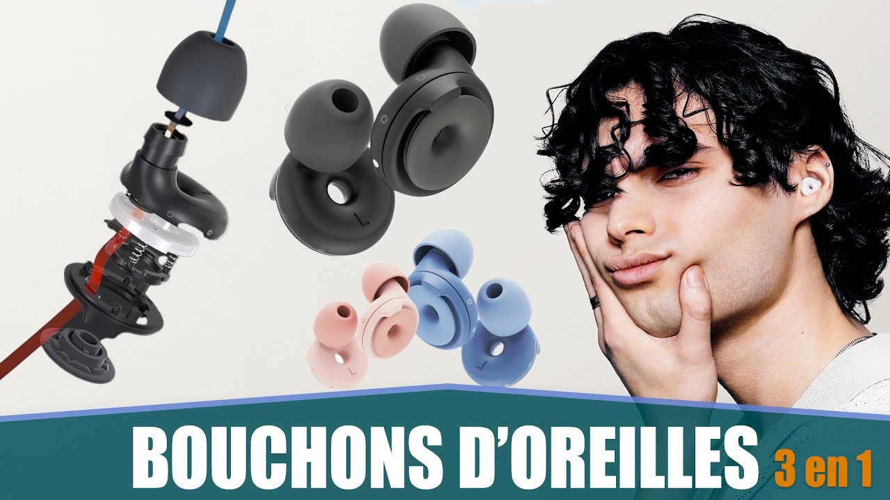 LES MEILLEURS BOUCHONS D’OREILLES MULTIFONCTIONS 3 en 1 - Loop Switch ...