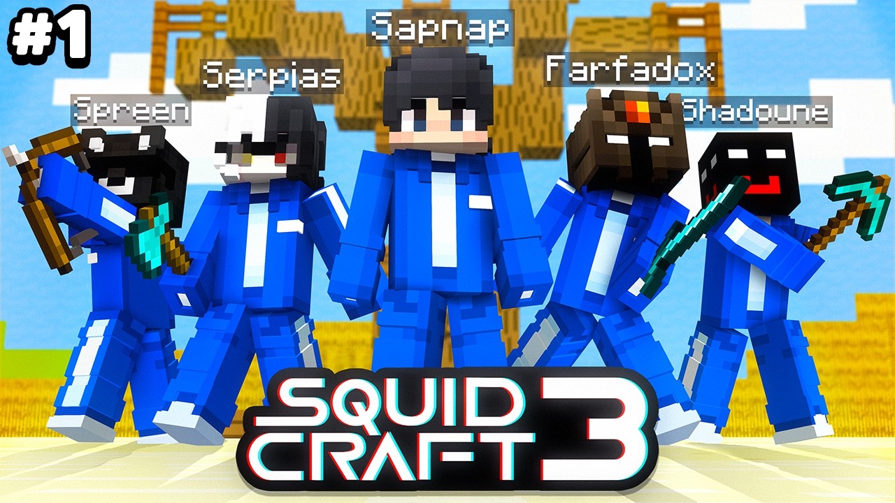 SquidCraft 3 Day 1 - YouTube