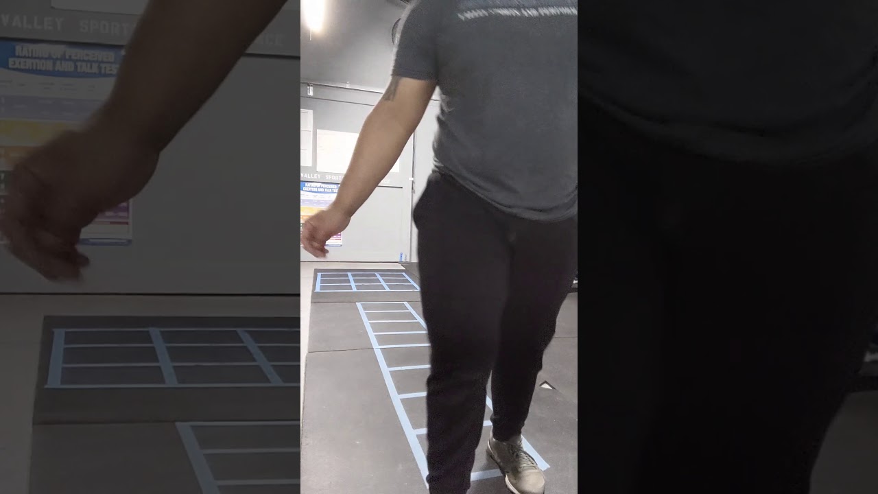 Agility Ladder: Jumping Jacks - YouTube