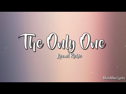 The Only One - Lyrics | Lionel Richie | Reyne Cover. - YouTube