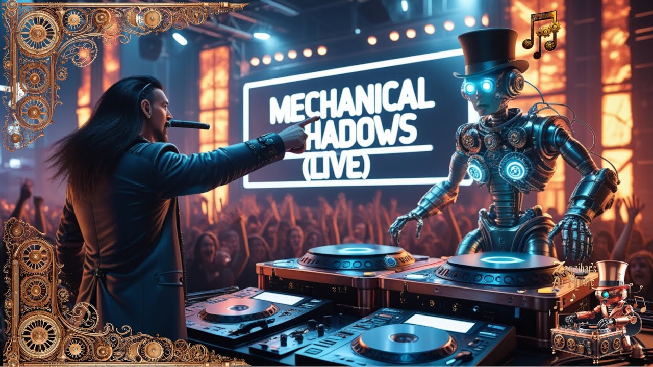 🔥 Mechanical Shadows (Live) – TOGS Unleashed | AI Steampunk Metal ...