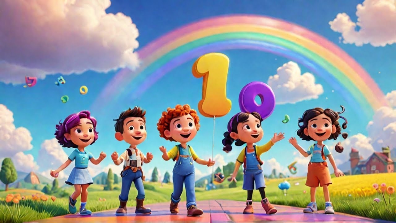 Count 1 to 10 with DoDo Dang! 🔟 Fun Learning Song & Nursery Rhyme for ...