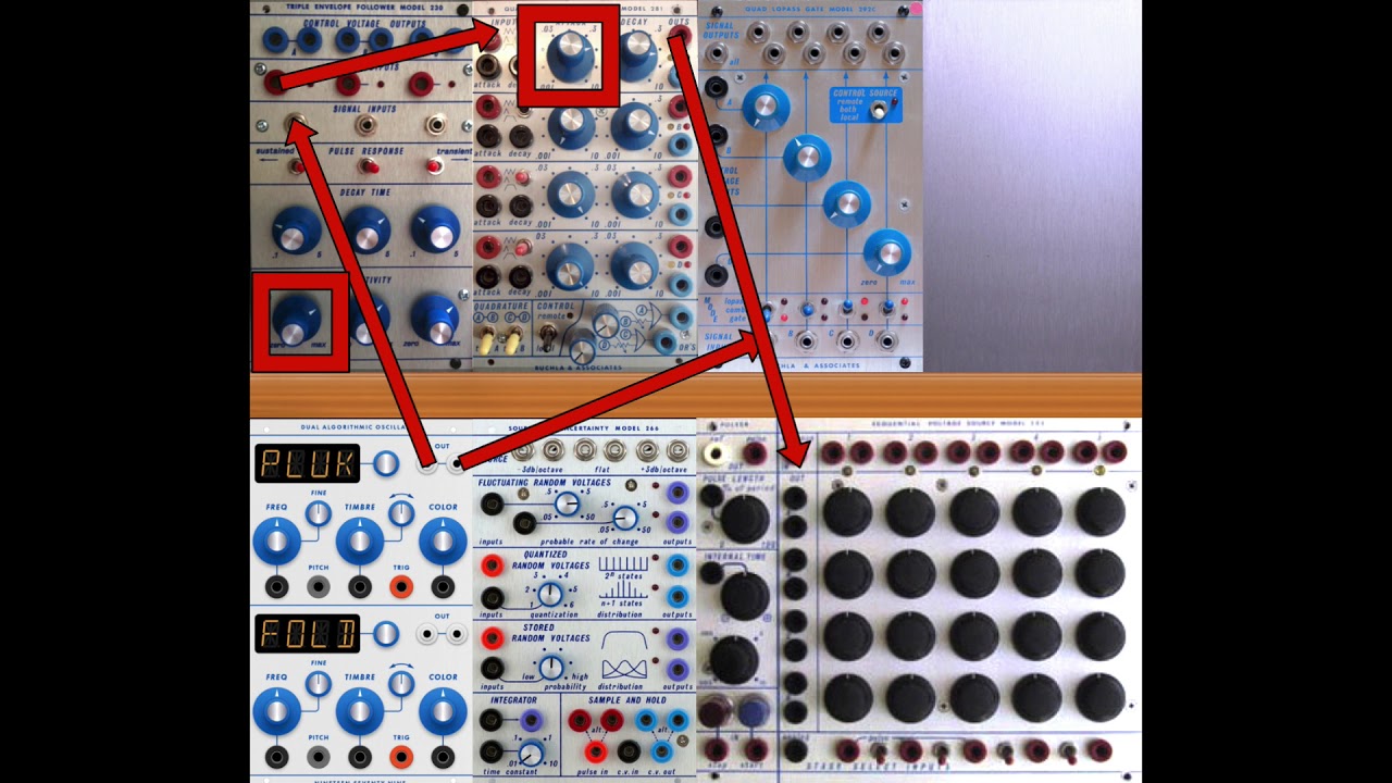 1979 DAO to Buchla 230 Env Follower 6 01 46 AM - YouTube