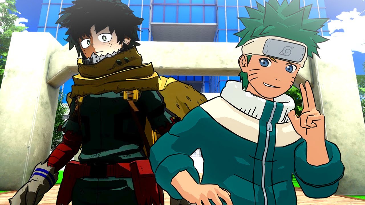 Naruto Meets My Hero Academia! (VRChat) - YouTube