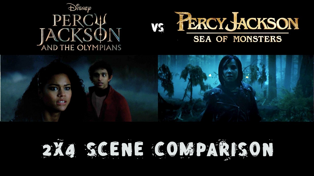 Percy Jackson and the Olympians Scene COMPARISON | S2E4 vs Movie - YouTube