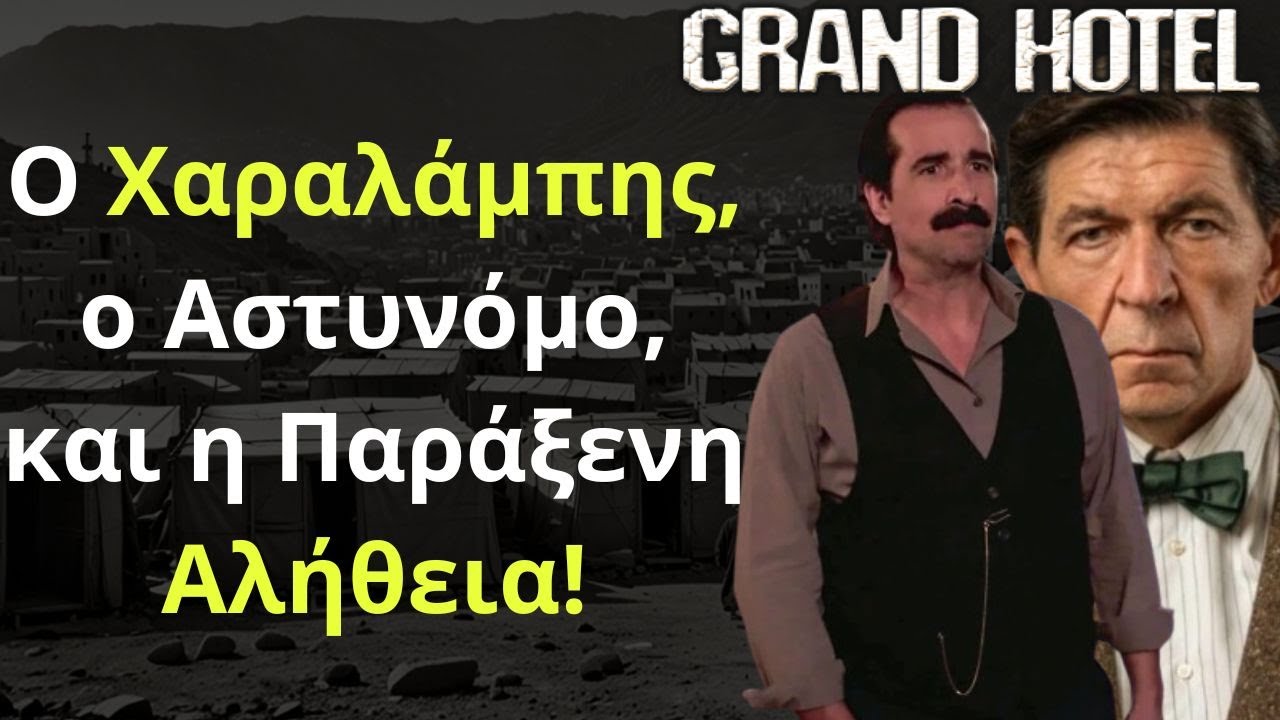 Grand Hotel Spoiler: Ο Χαραλάμπης, ο Αστυνόμο, και η Παράξενη Αλήθεια ...
