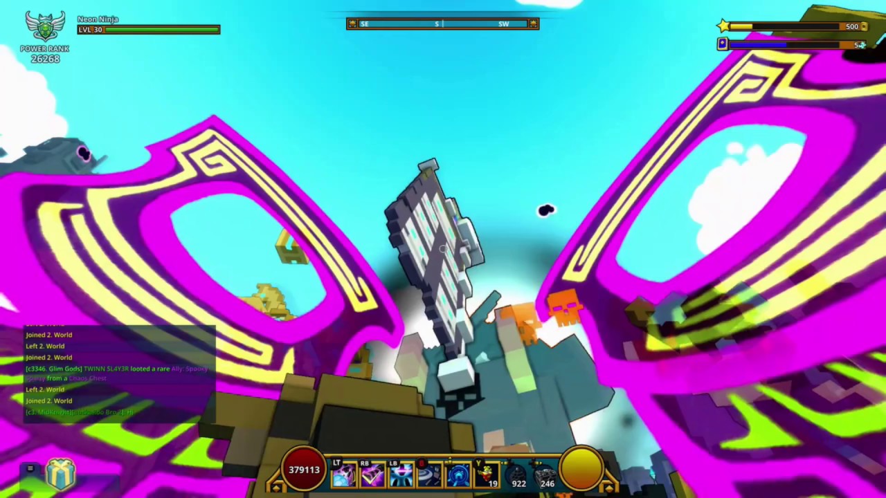 Trove The New Neon HalloWings! - YouTube