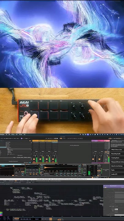 Audio Reactive artwork. TouchDesigner & Ableton - YouTube