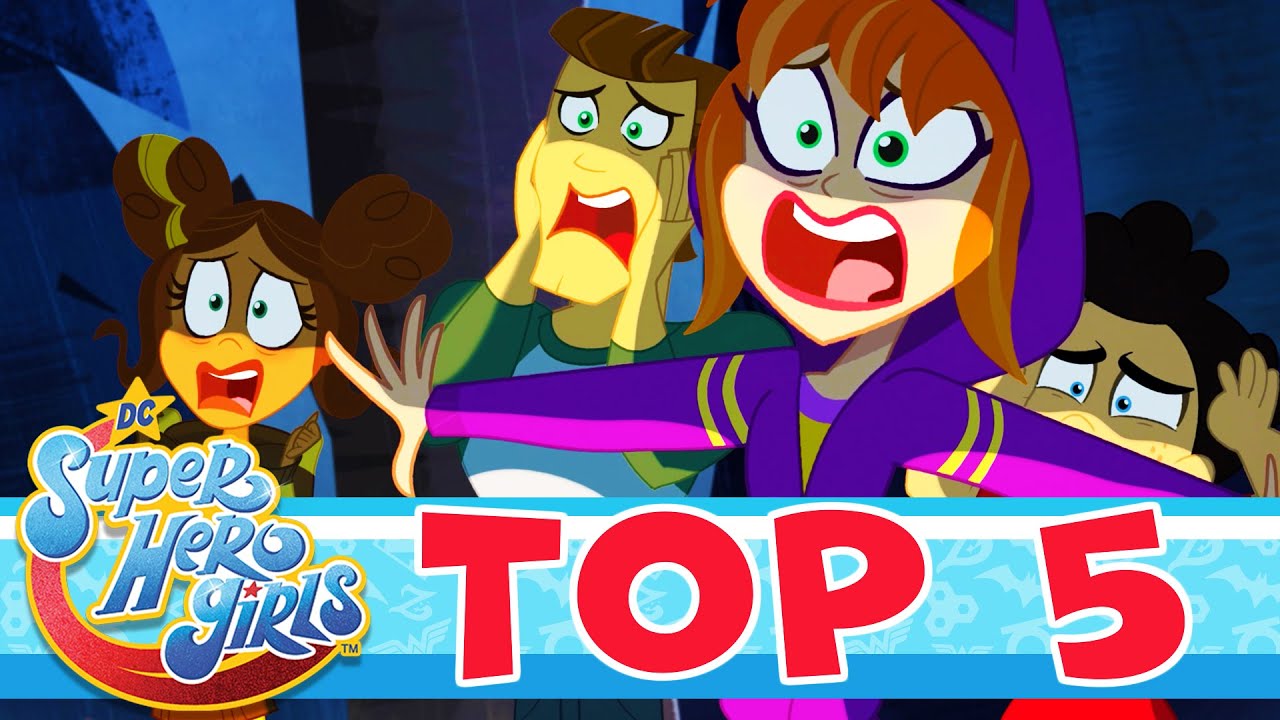 Top 5 SCARY Moments! 👻 | DC Super Hero Girls - YouTube