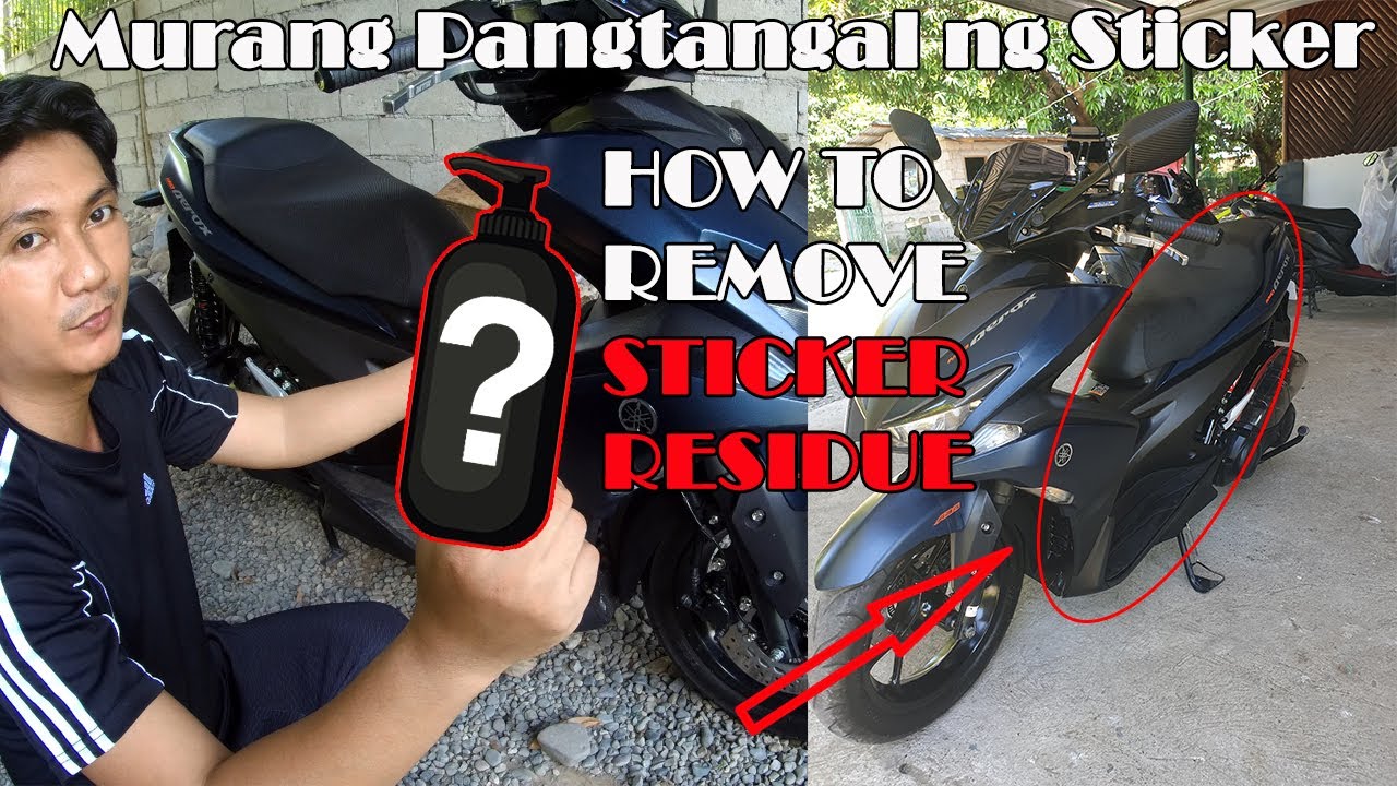 How To Remove Sticker Residue On Motorcycle Yamaha Aerox 155 YouTube how-to-remove-sticker-residue-on-motorcycle-yamaha-aerox-155-youtube