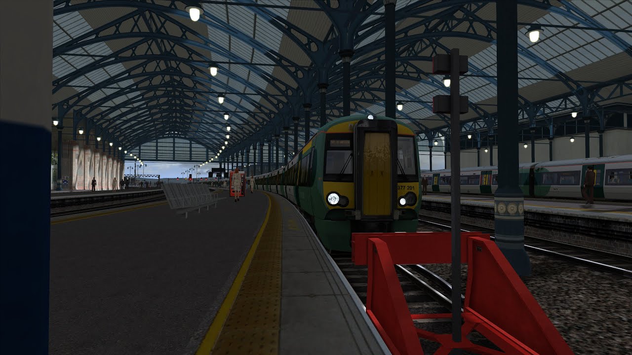 Train Simulator Classic-Brighton Mainline-Setting up for the day! - YouTube