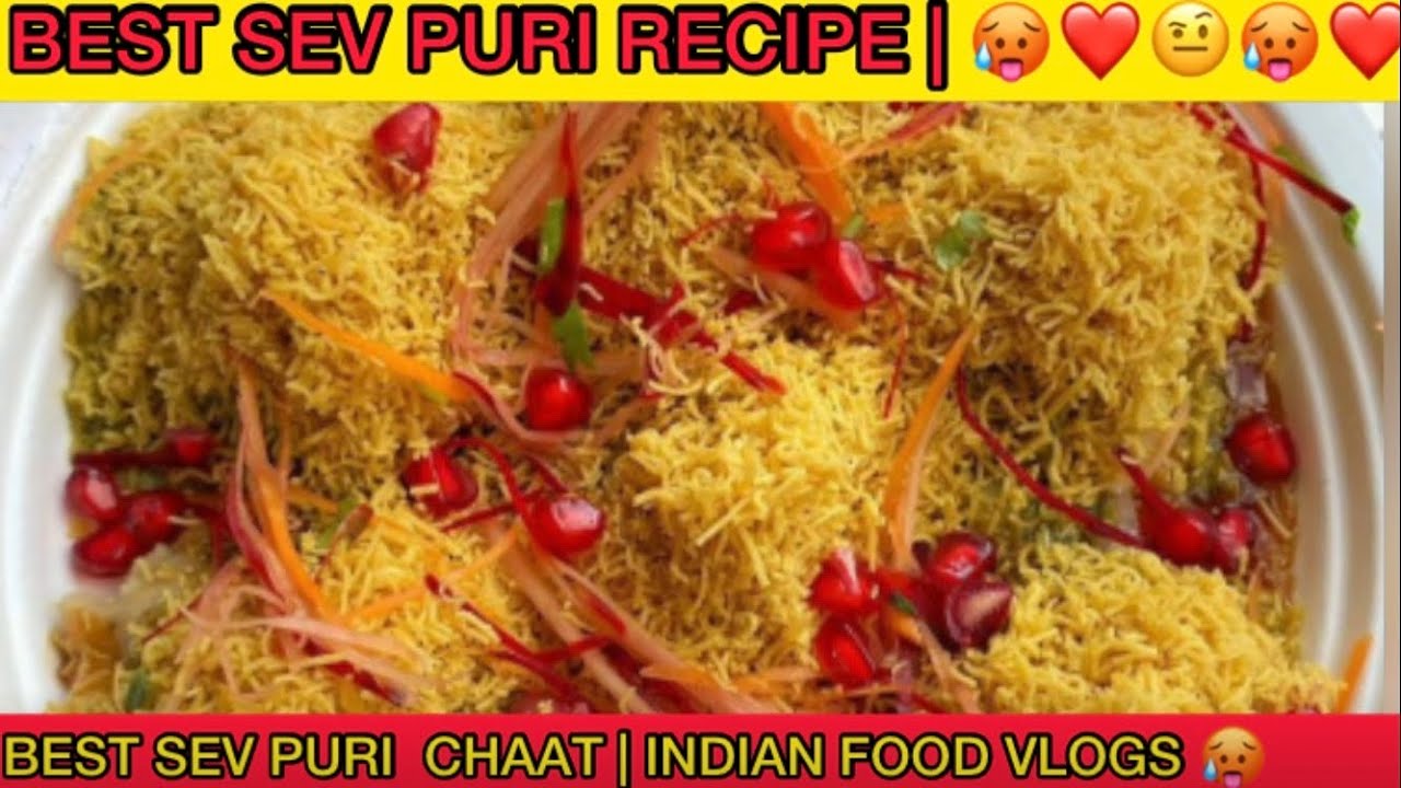 Best Sev Puri Recipe | Indian street food #sevpuri #chaat - YouTube