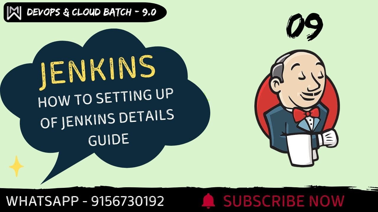 session 9 | How to setting up Jenkins | Step by step Guide | Why use ...