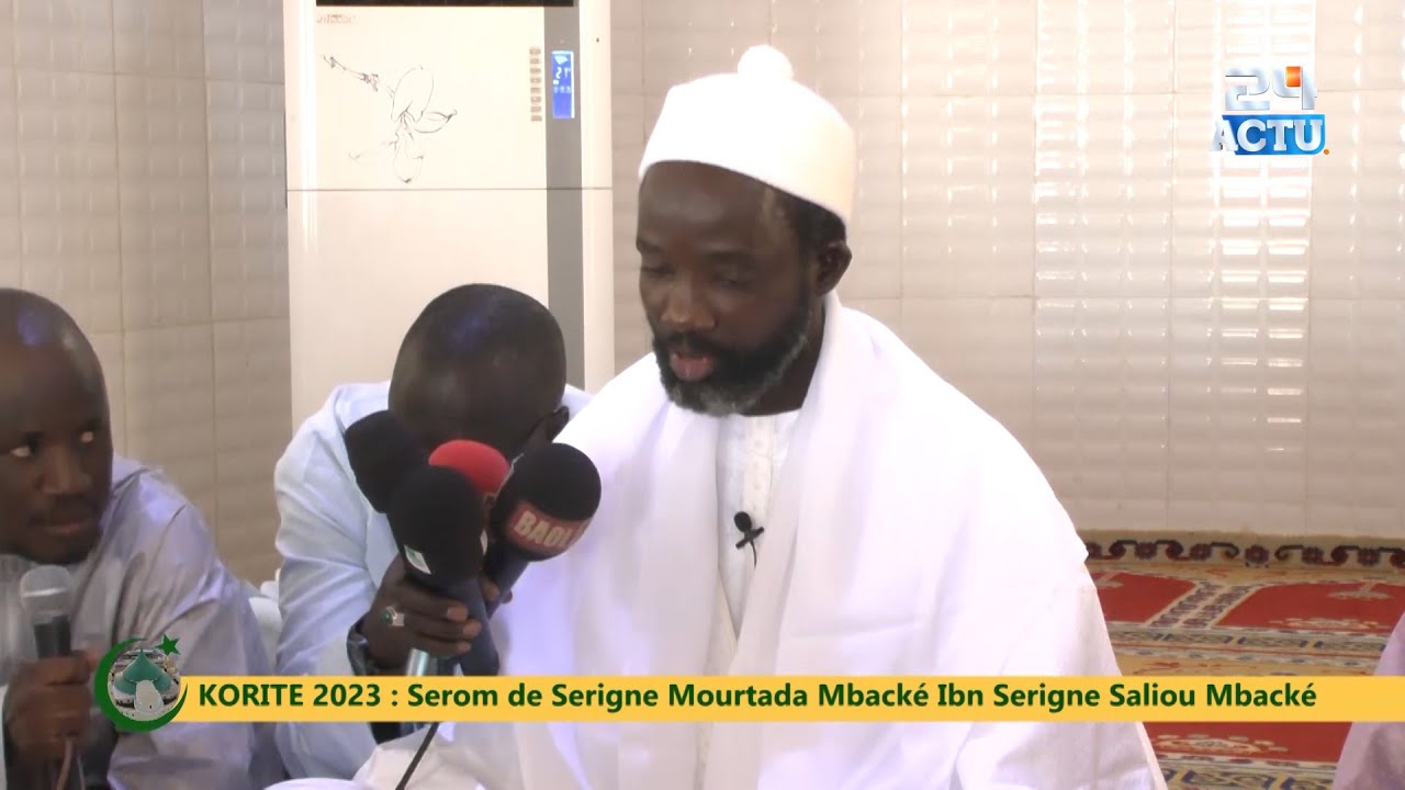 KORITE 2023 : Khoutba Serigne Mourtada Mbacké Ibn Serigne Saliou Mbacké ...