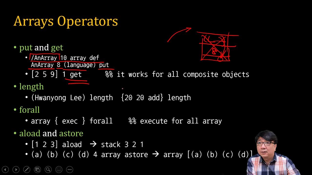 [SWTT] Postscript Tutorial 08 - Arrays - YouTube