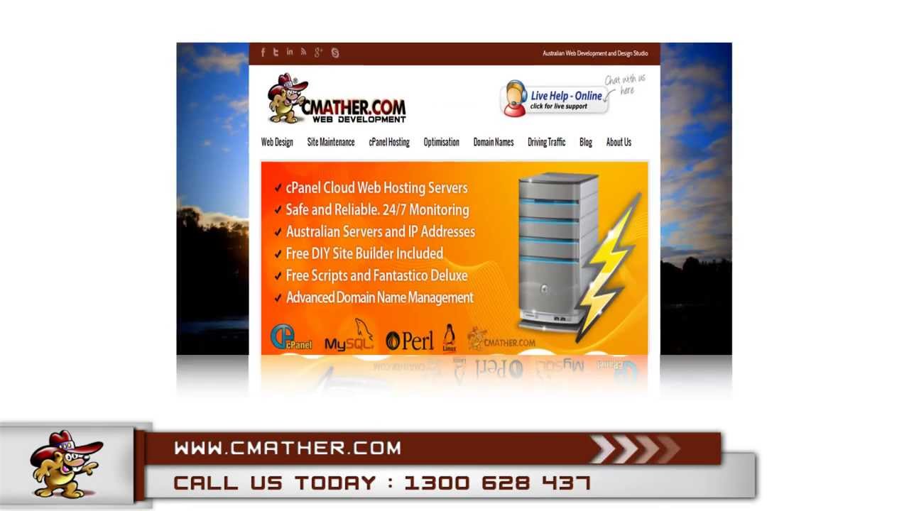 Bendigo Web Design by CMather Web Development - YouTube