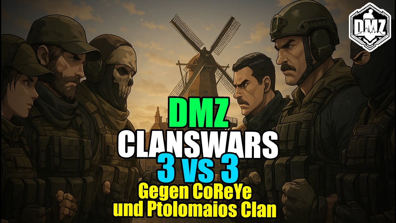 DMZ CLANWARS | 3vs3 Herausforderung | GEGEN CoReYe & Ptolemaios Clan ...
