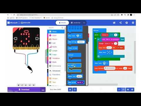 How to make Buzz Wire Game with microbit - YouTube