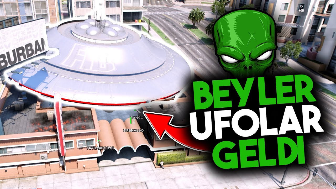 UFO BASIP SUNUCUYU KAPATTIRDIM ! (Fivem Troll) - YouTube