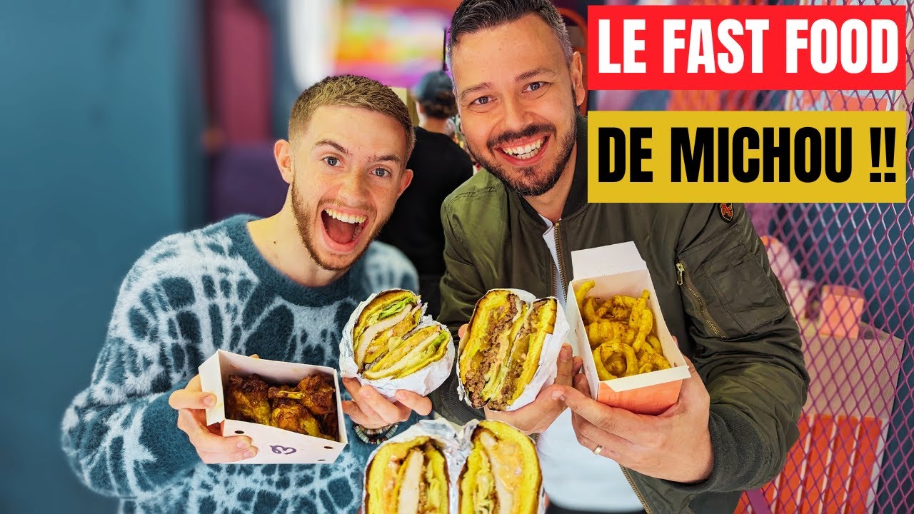 Je teste le FAST FOOD de MICHOU en AVANT-PREMIÈRE ! VLOG 1559 - YouTube