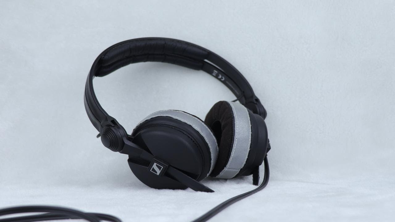 拆解监听耳机看看有什么不同，森海塞尔HD25一边不响复活过程和体验 - YouTube