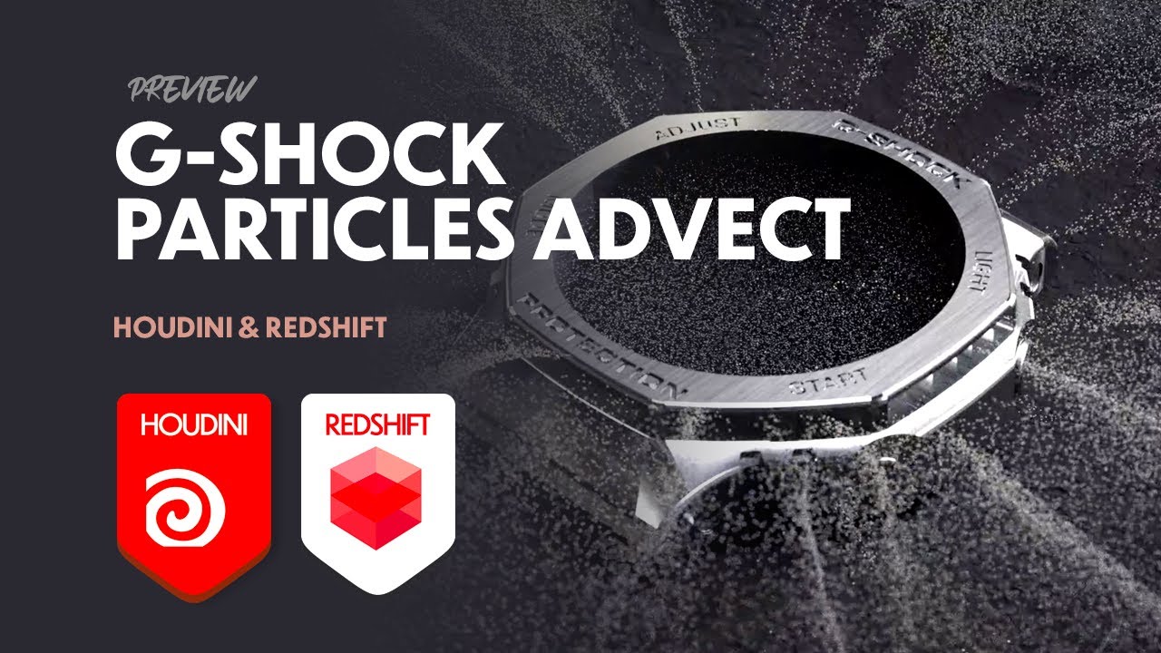 Preview | Houdini Particles Explosion - G-Shock Tutorial - YouTube