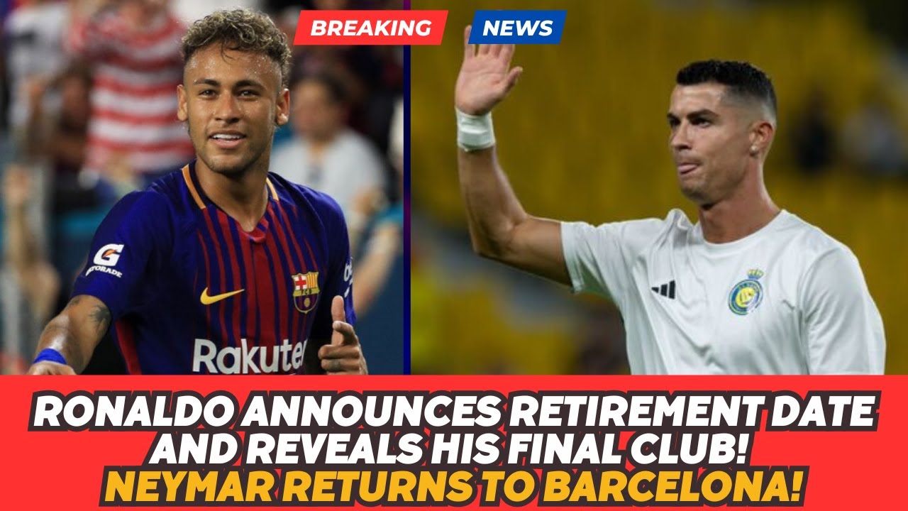 CRISTIANO RONALDO ANNOUNCES RETIREMENT DATE AND REVEALS HIS FINAL CLUB ...