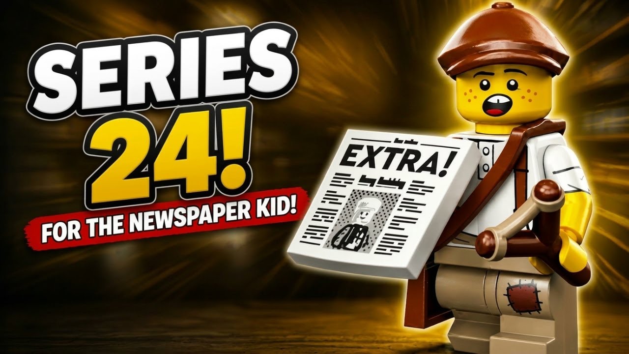 LEGO Moc | Minifigures Series 24 | What to do with the Newspaper Kid ...