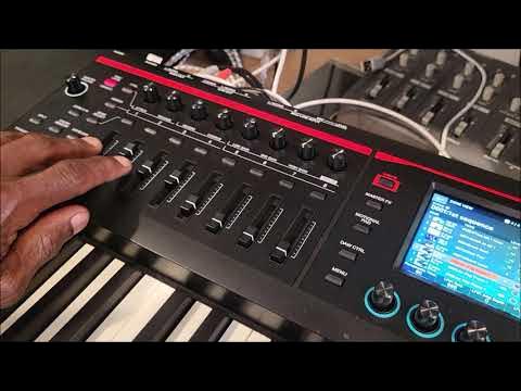 ROLAND FANTOM-08 (1st Sequence) - YouTube