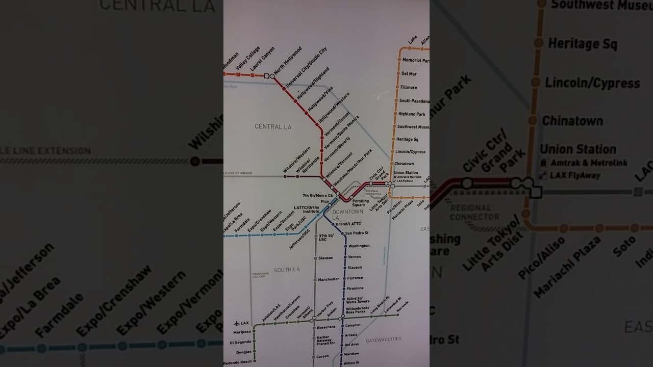 Pershing square metro station - YouTube