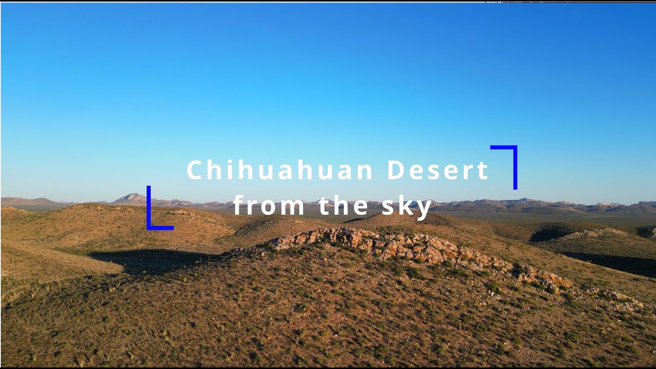 Chihuahuan Desert from the sky - YouTube