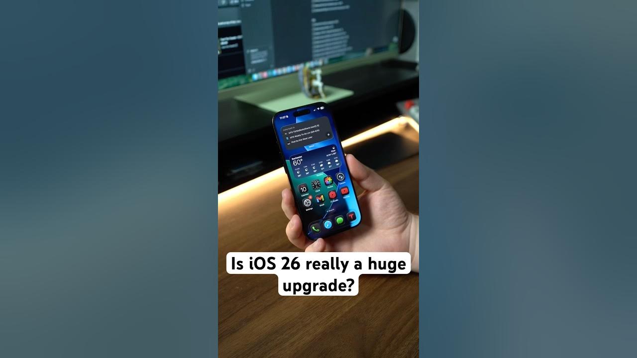 Is Ios 26 Really A Huge Upgrade Shorts Ios26 Youtube