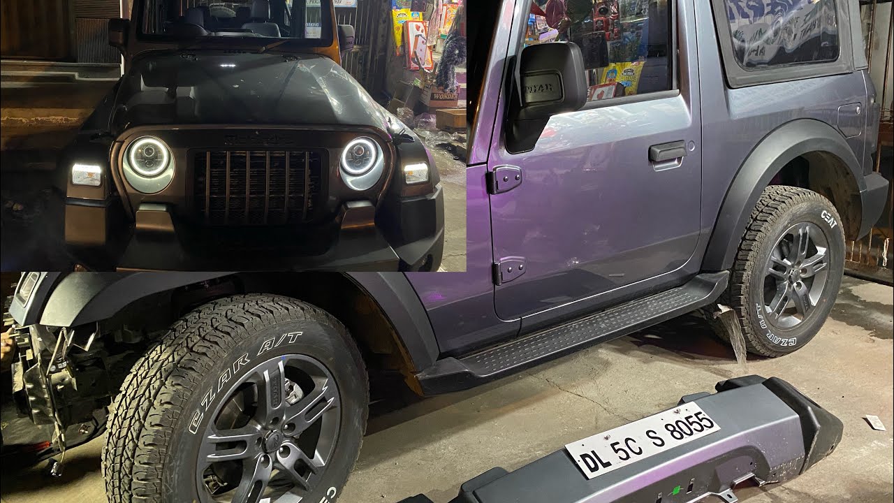 New Thar 2020 fully modified With custom headlights - YouTube