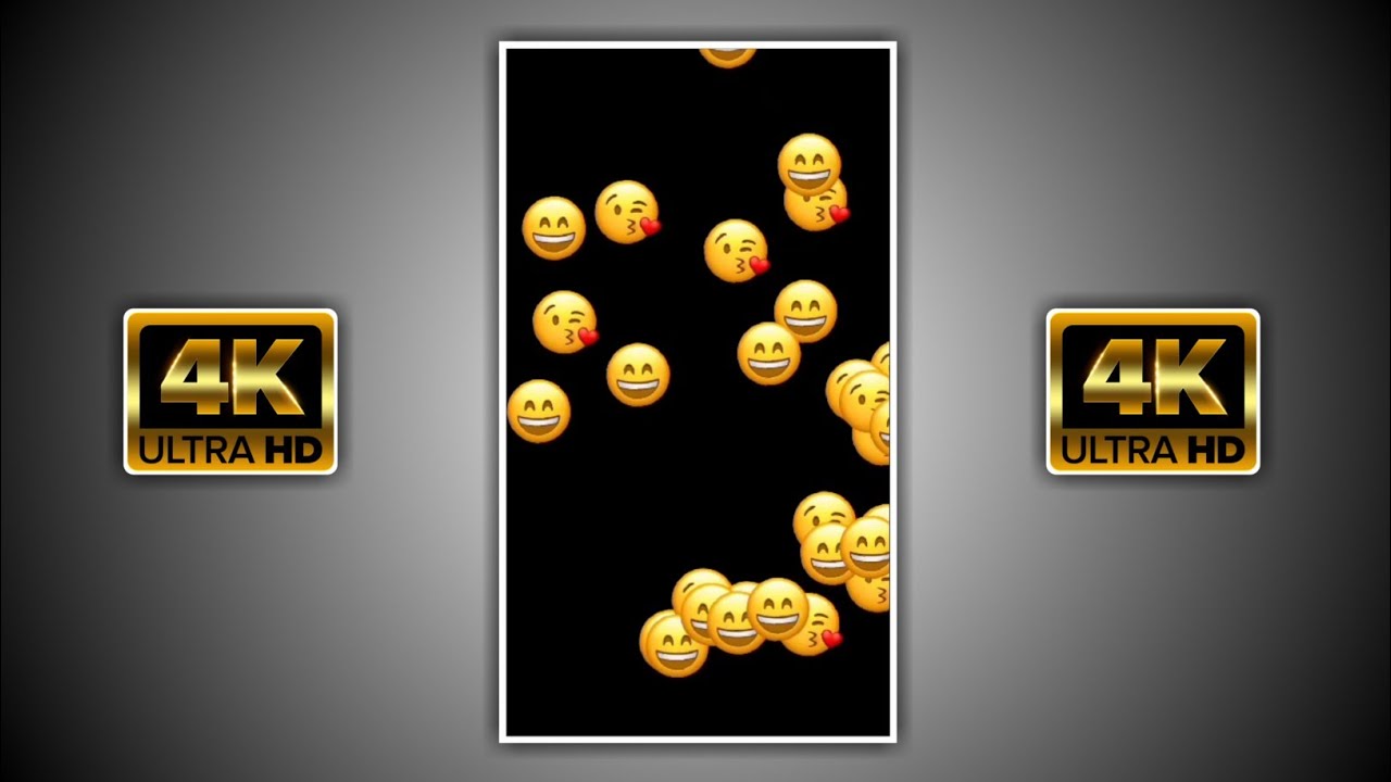 Template Video Background Full Screen || Smiley Effect || Kinemaster ...