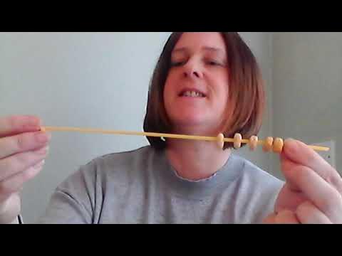 Threading with pasta - YouTube